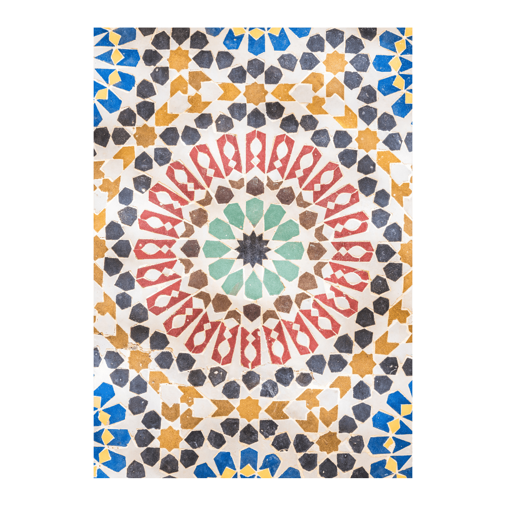 Colourful Tiles in Morocco