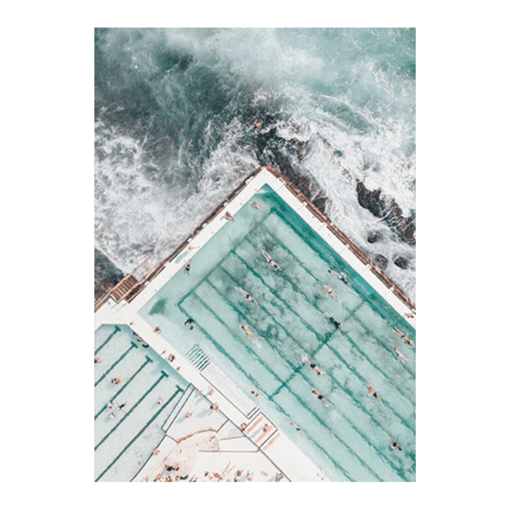 Beach Pool Aerial