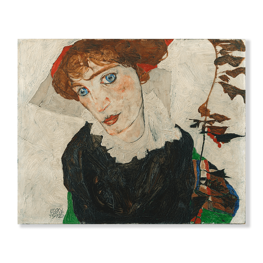 Egon Schiele: "Portrait of Wally Neuzil" (1912)