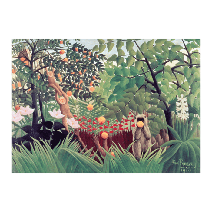 Henri Rousseau: "Exotic Landscape" (1910)