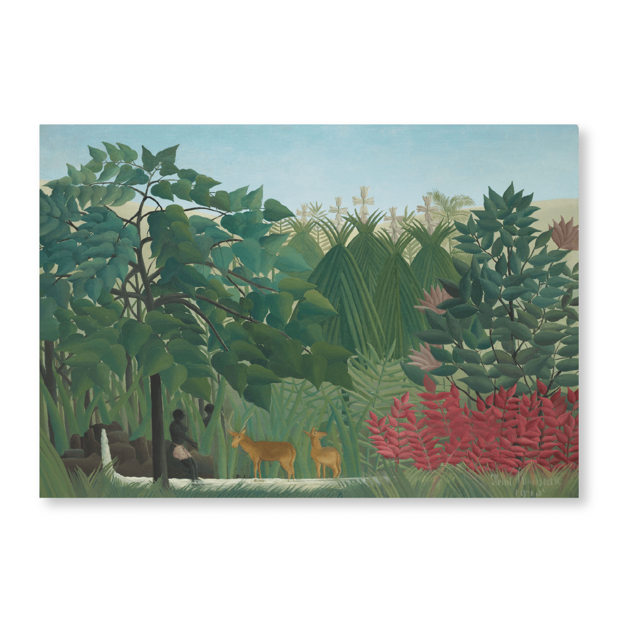 Henri Rousseau - "The Waterfall"