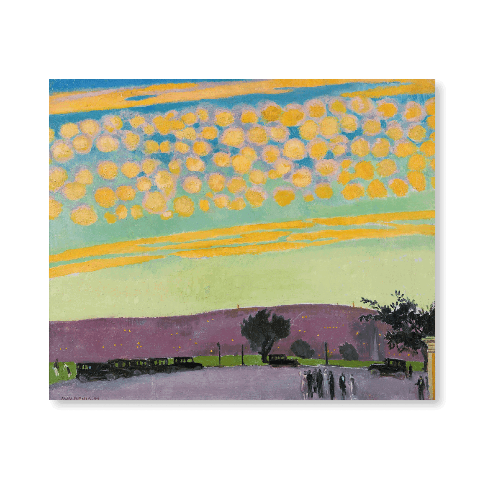Maurice Denis - Coucher De Soleil À Pittsburgh (1927)
