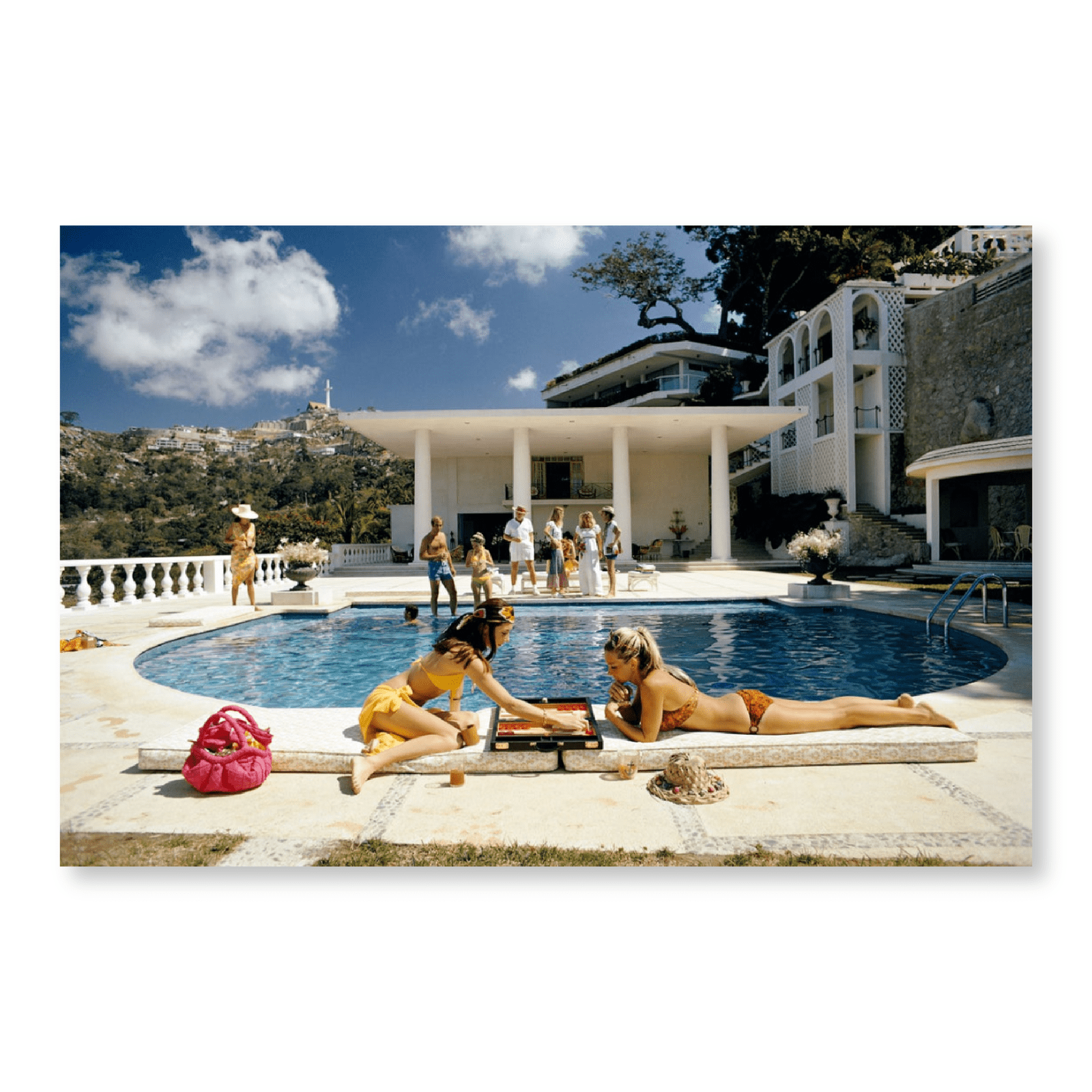 Poolside Backgammon – Jasper & Jute