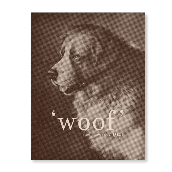 Quote Dog: Woof