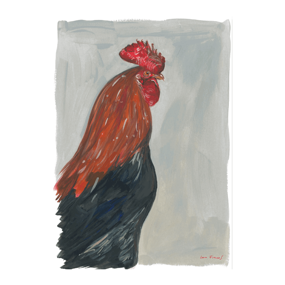 Rooster Side Profile