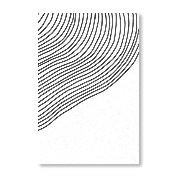 Tree Bark Line Drawing Set I