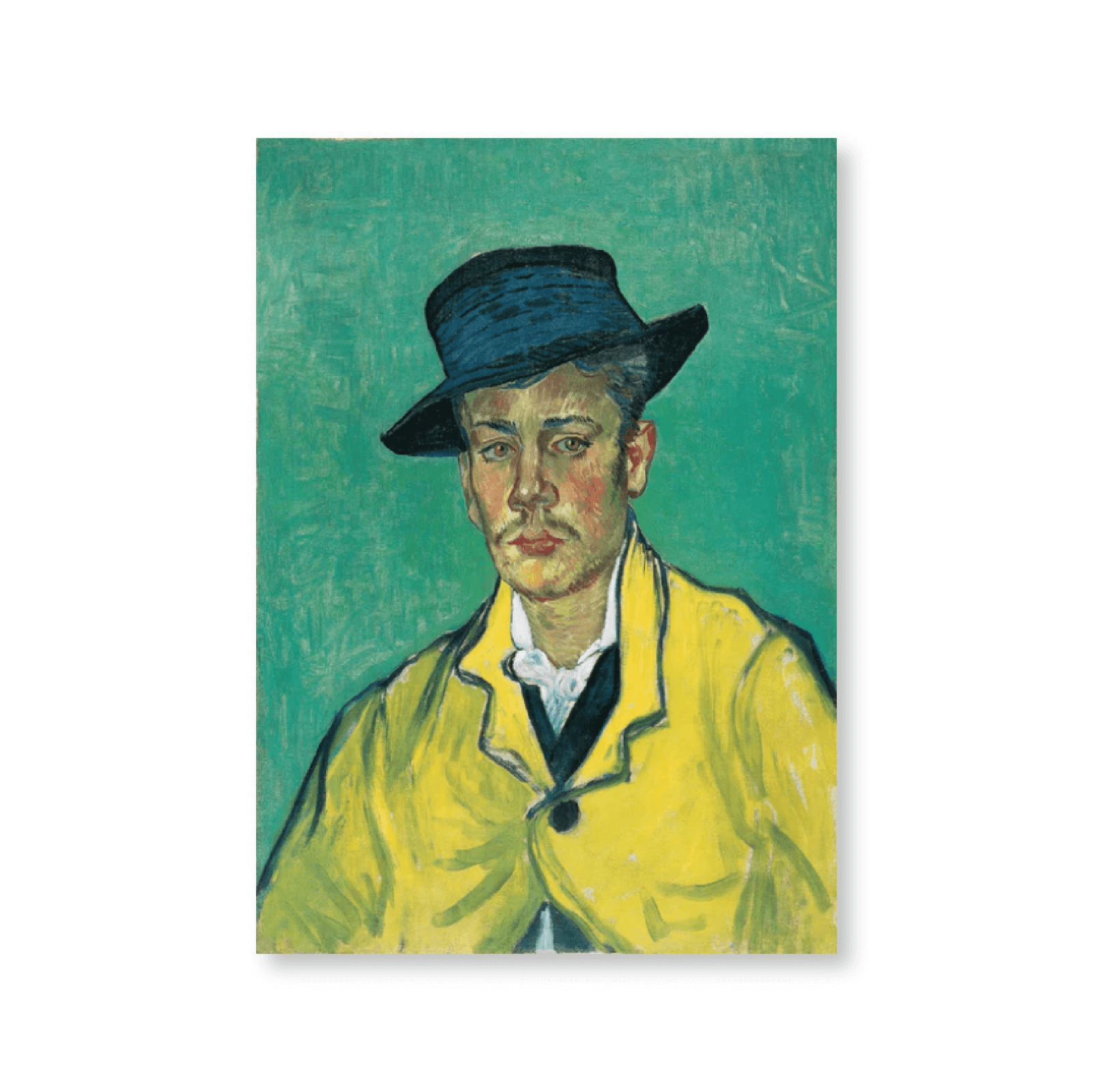 Van Gogh: Portrait of Armand Roulin (1888)" (Copy)
