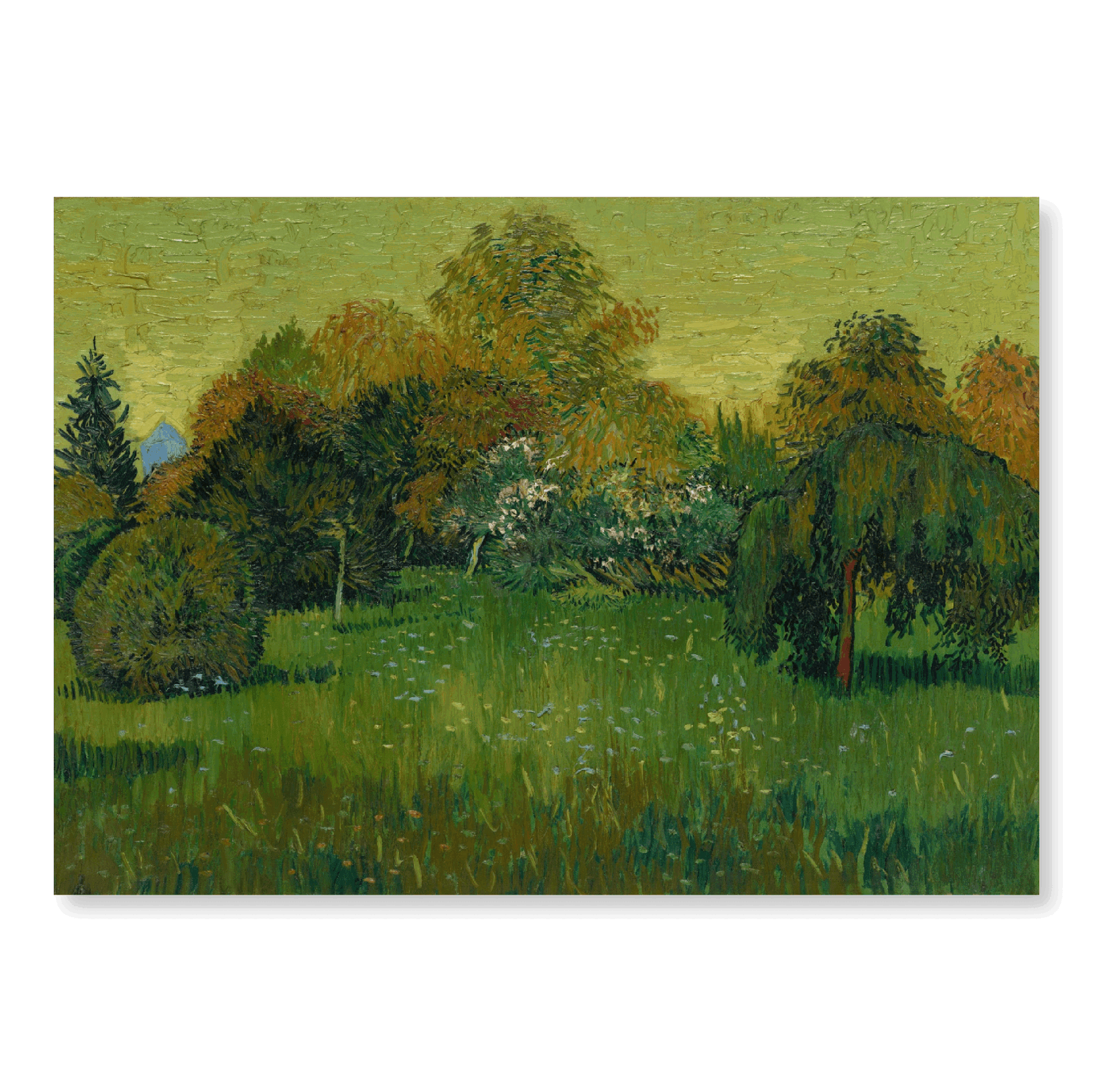Van Gogh: "The Poet's Garden (1888)"